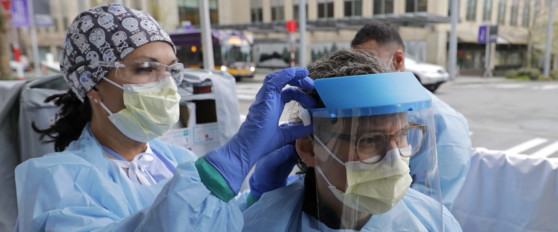 Why do surgeons wear masks in the operating room?